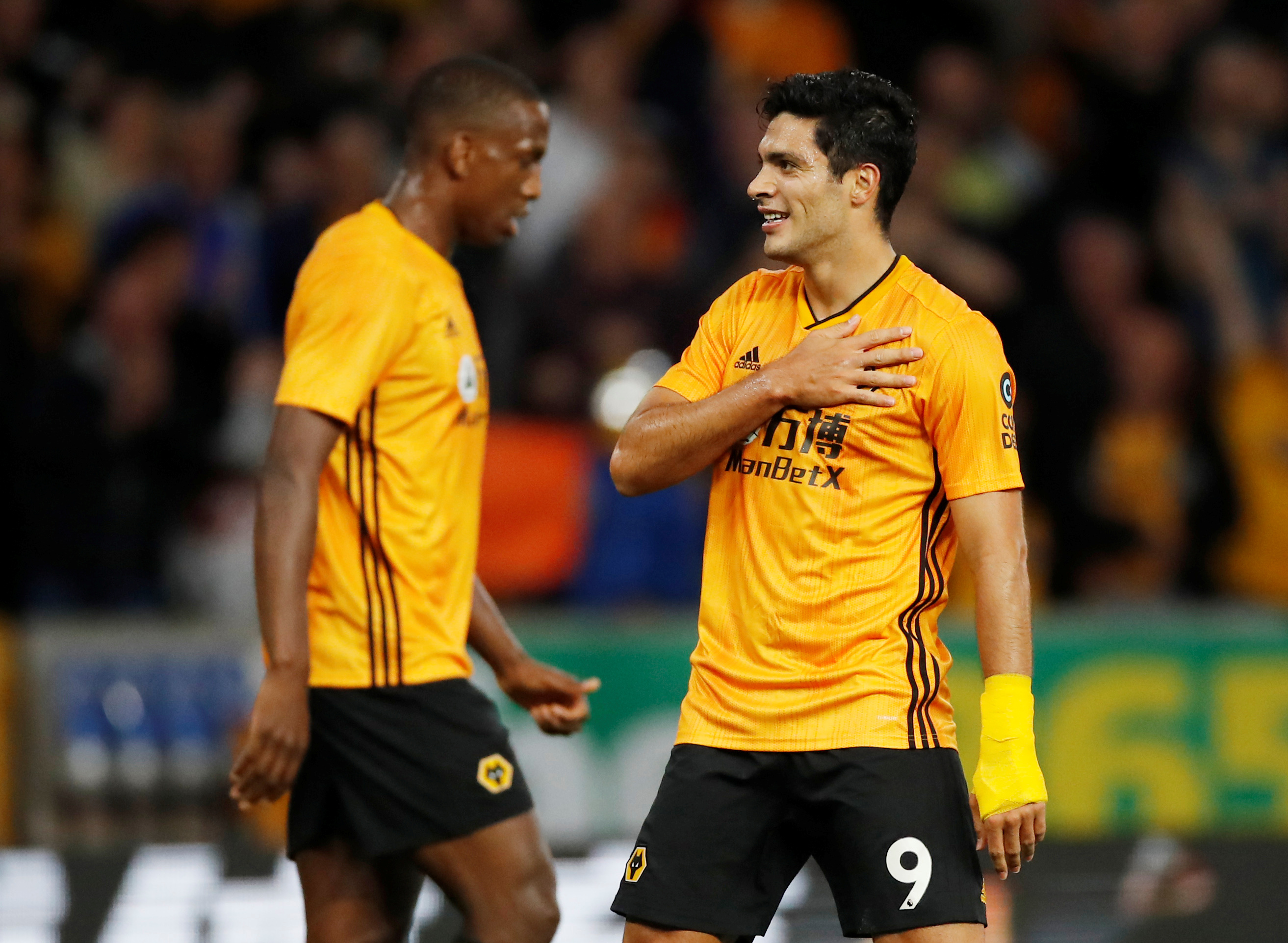 Jiménez and Jota lead two-man Wolves front-line as Traoré named on ...