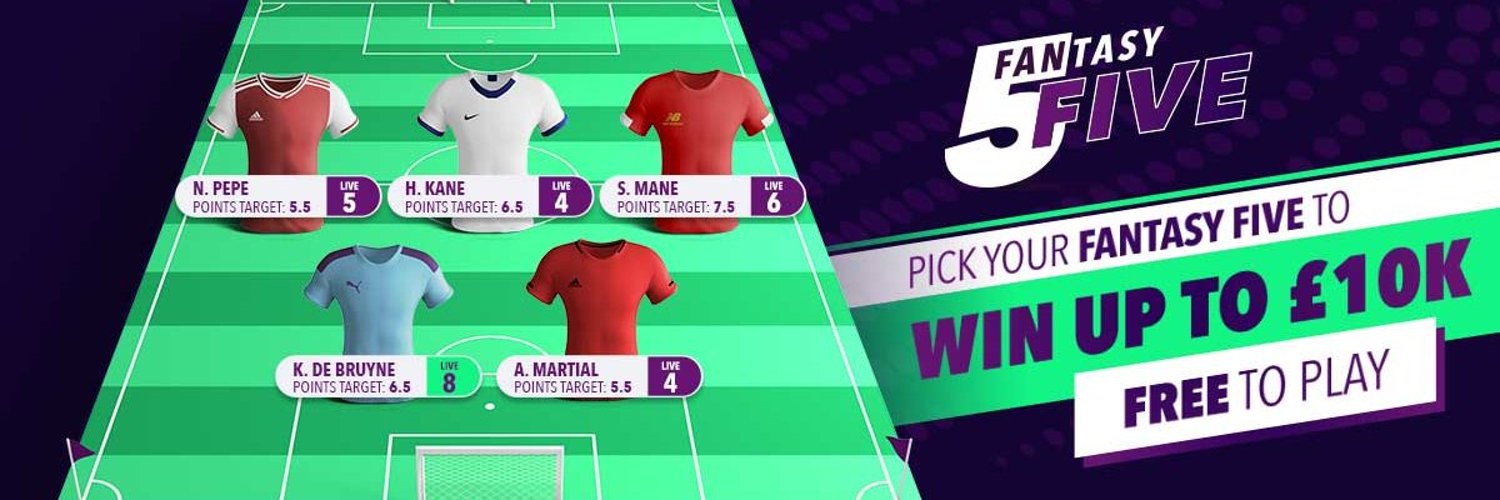 Win £1,000 for free with Fantasy5 by picking the best players for ...