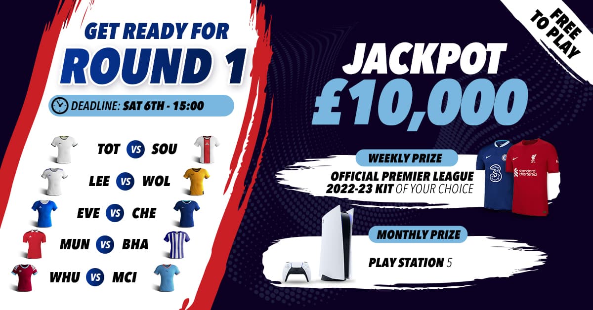 Win £10,000 for free with Fantasy5 by picking the best players for ...