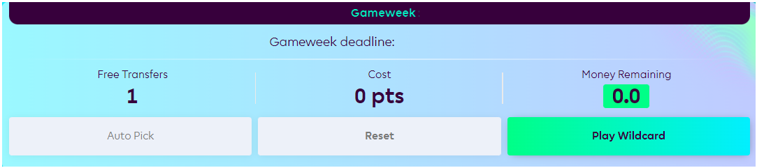 What is the FPL Wildcard chip and when should it be used?