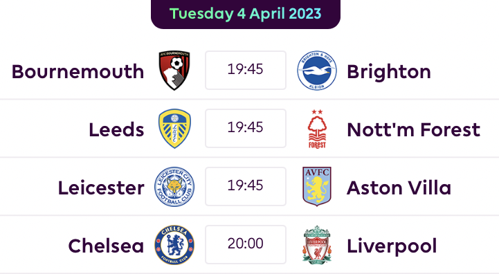 Tuesday team news: Salah benched but key Brighton players start - Best ...