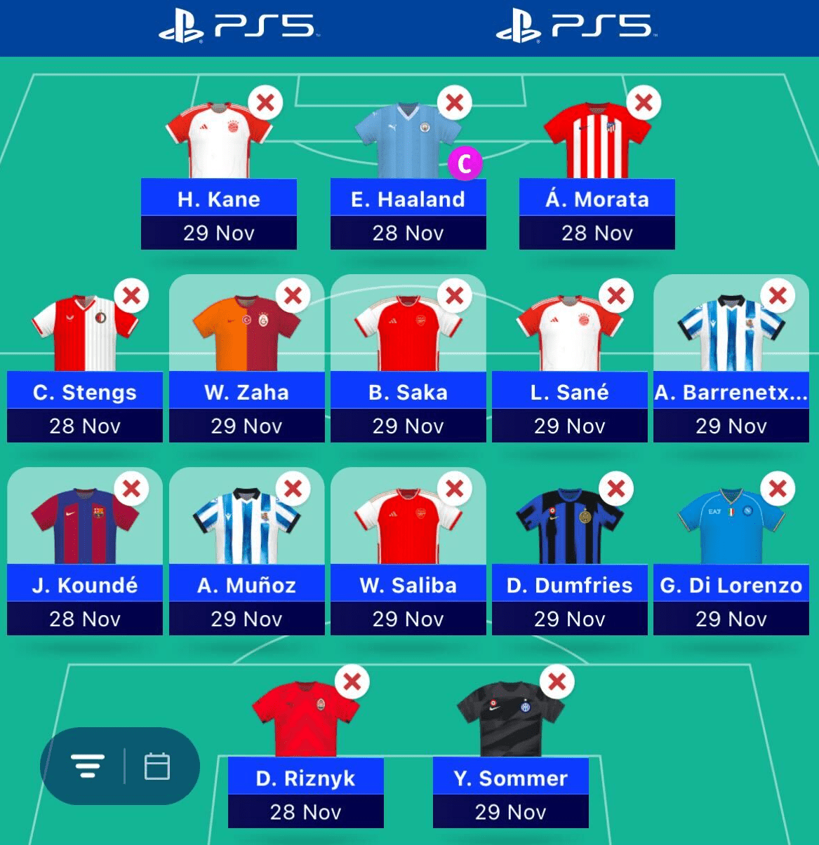 UCL Fantasy: Best Wildcard + Limitless teams for Matchday 5