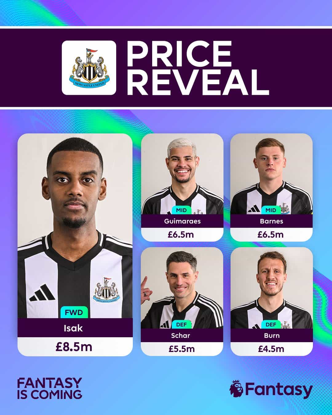 FPL 2024/25 price reveals: Foden, Saka + Isak prices revealed