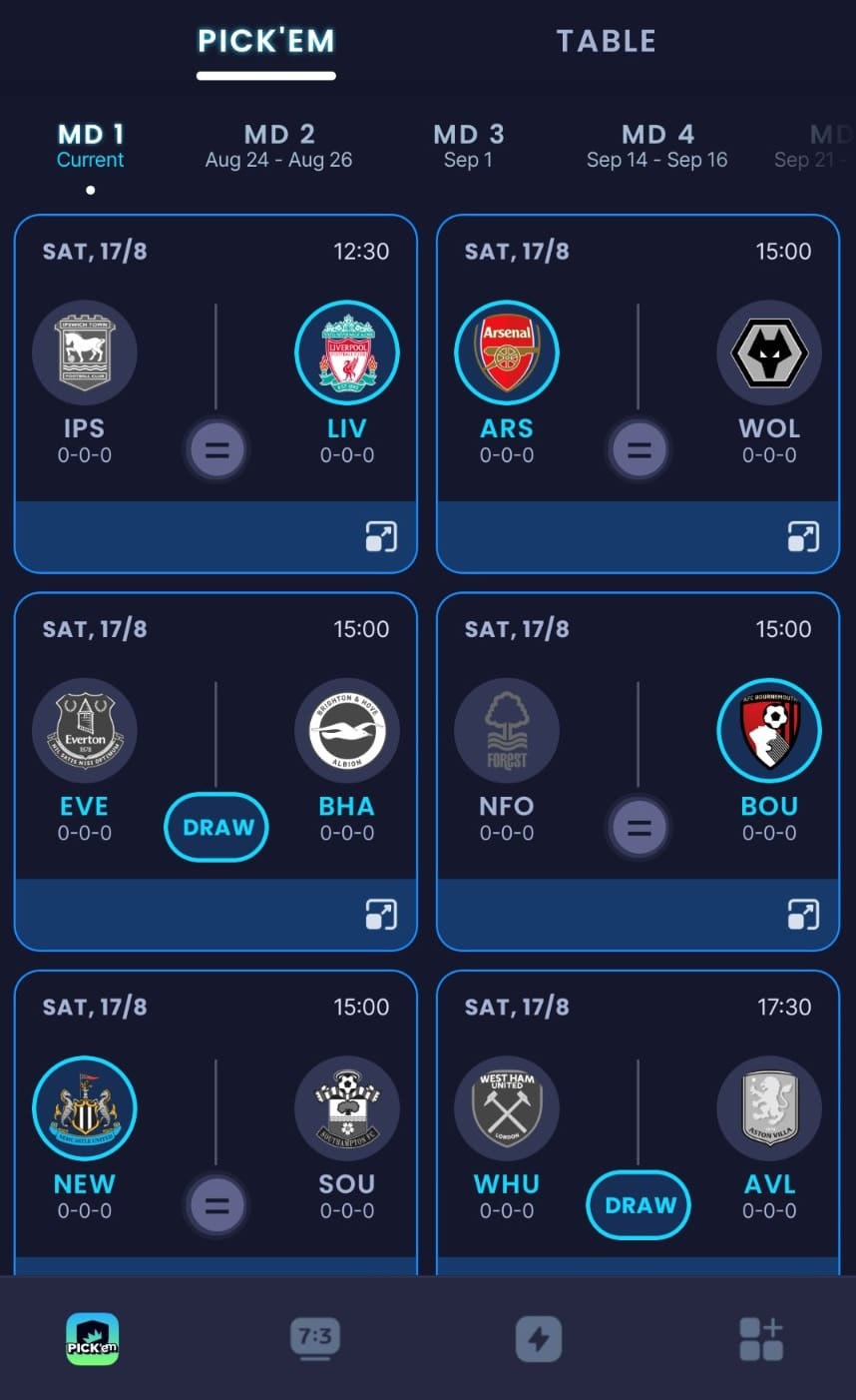 Win prizes with free Sleeper Pick'em prediction league