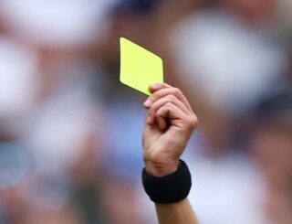 What are the yellow card suspension rules in the FIFA World Cup?