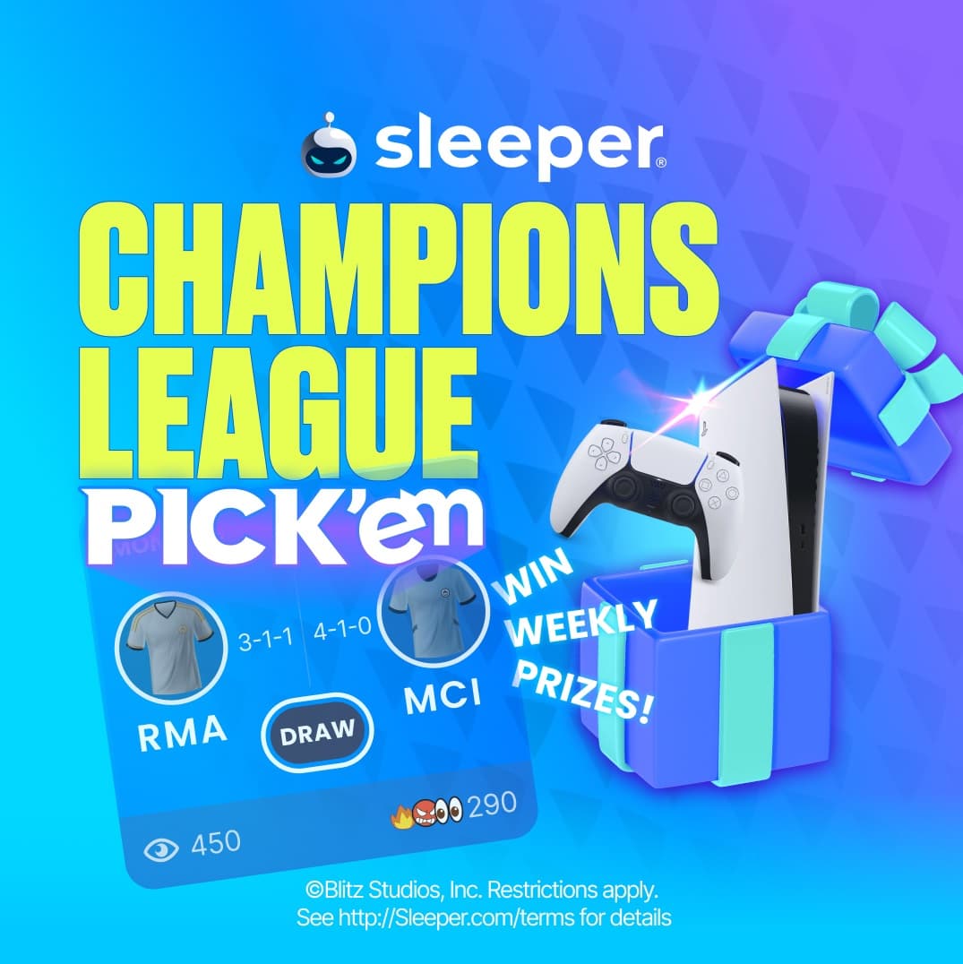 Sleeper UCL Pick'em predictions for Matchday 4