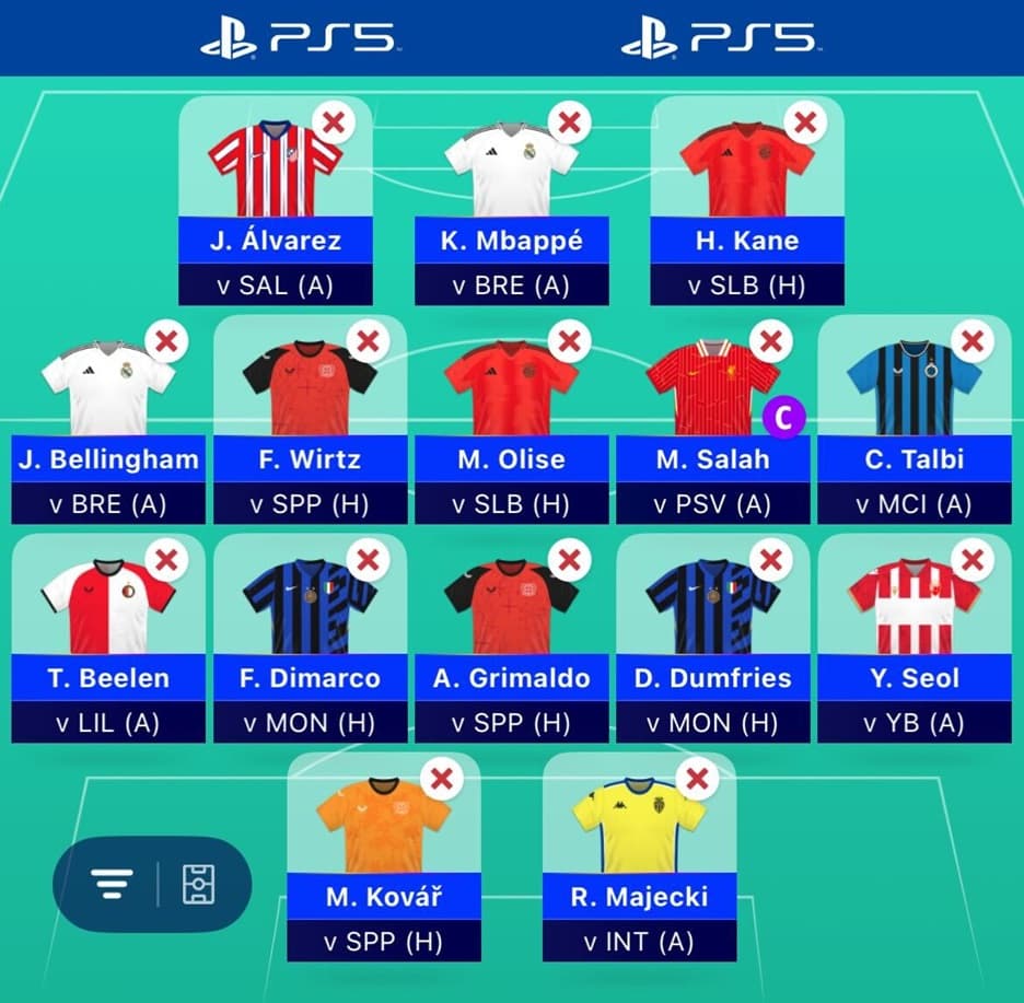 UEFA Champions League (UCL) Fantasy: Scout Picks Matchday 8