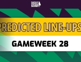 Predicted lineups + match previews for FPL Gameweek 28