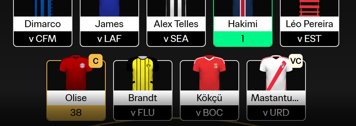 FIFA Club World Cup Fantasy 2025 captain rule - clarified