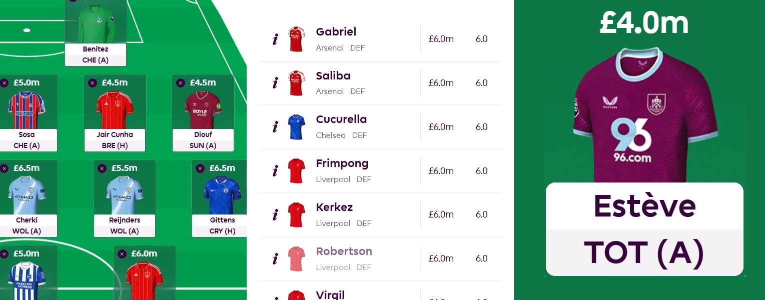FPL 2025/26: 8 first impressions of the player prices