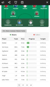 FPL 2025/26 price change predictions tool now live