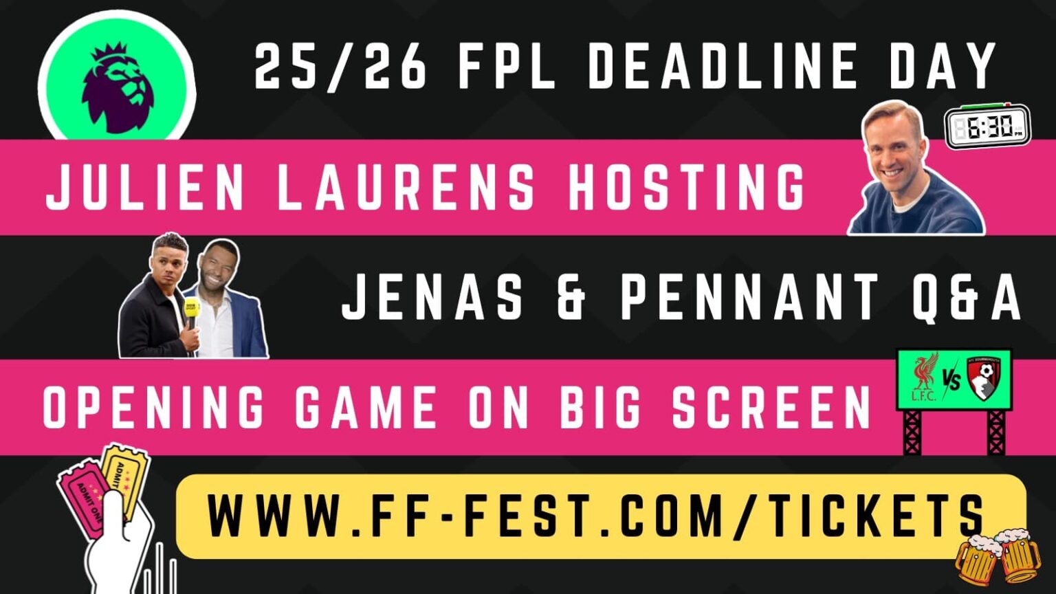 Fantasy Football Fest 2025: Kick off the season with us in London!