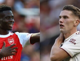 Is Gyokeres taking over pens from Saka at Arsenal?