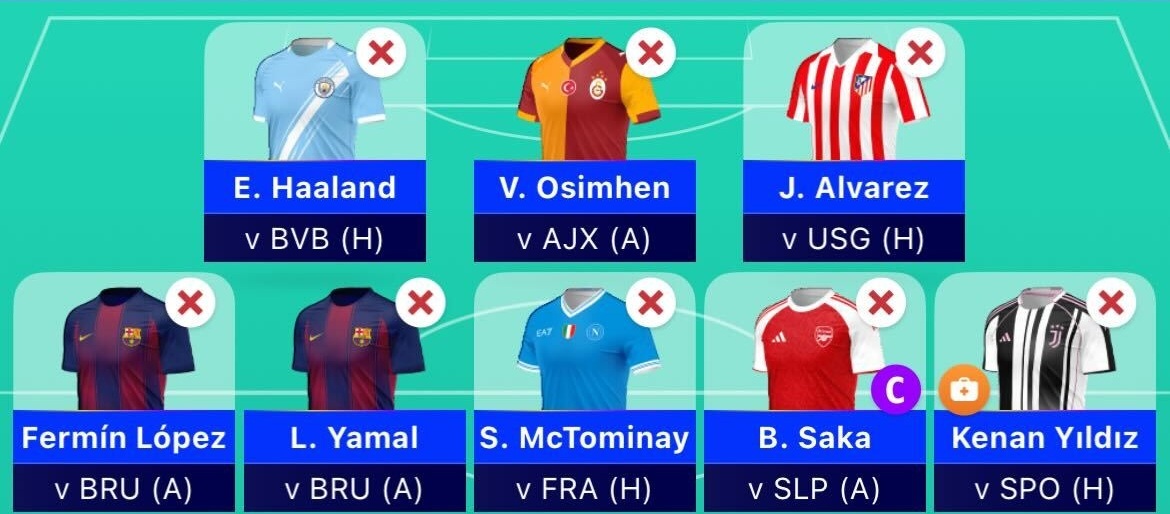 UCL Fantasy: Matchday 4 Scout Picks