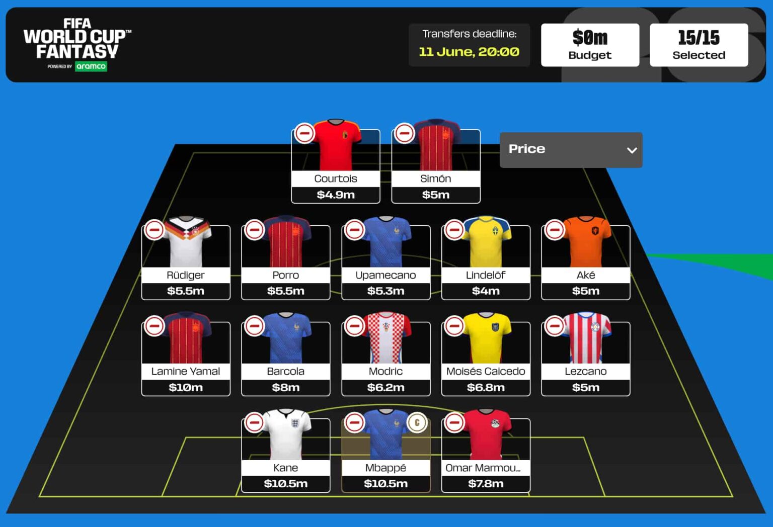 FIFA World Cup Fantasy 2026 is now live!