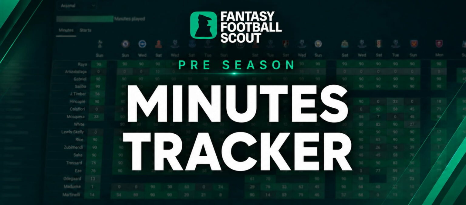 FPL 2026/27 Pre-season Minutes, Goals + Assists Tracker